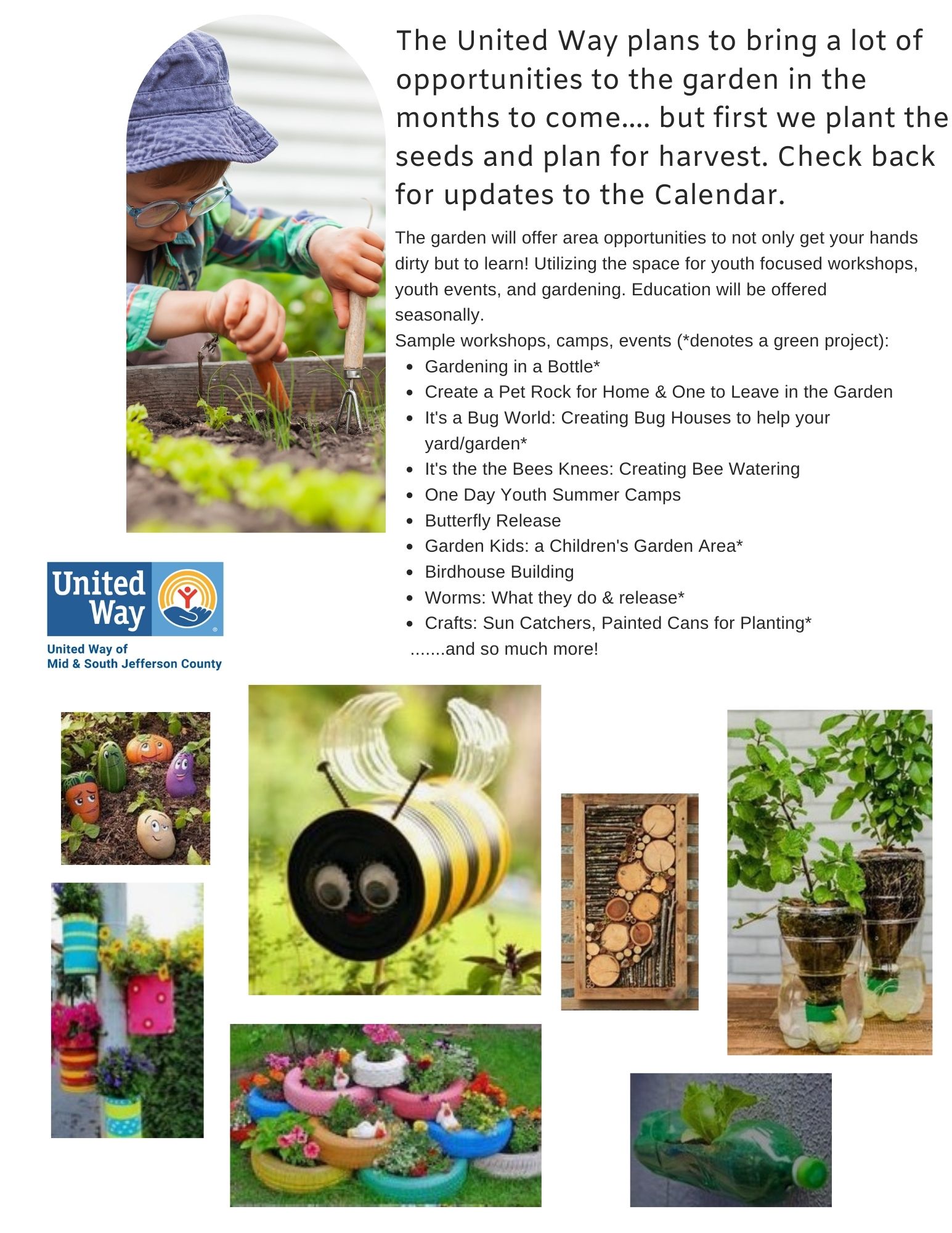 Community Garden Work Plan Sample